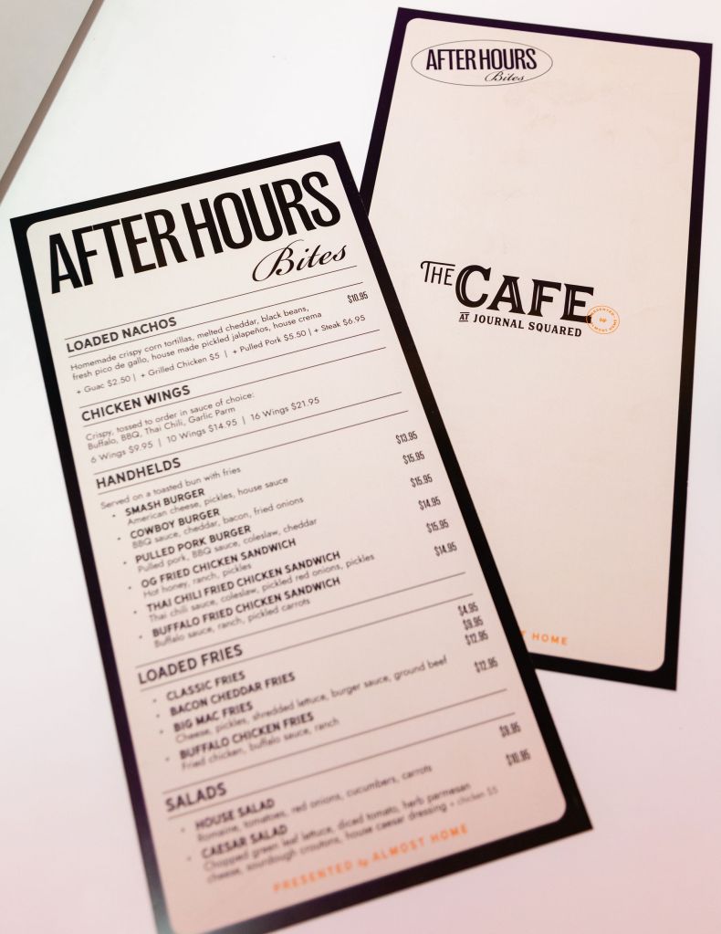 BINJE | The Café at Journal Squared debuts new ‘After Hours’ food ...